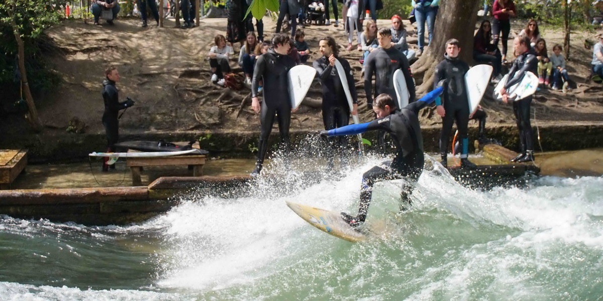 Городской сёрфинг в Мюнхене | Surfway Moscow